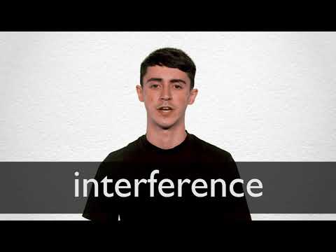 INTERFERENCE Synonyms | Collins English Thesaurus