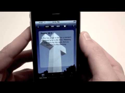 Daily Bible Verses iPhone App Review (KJV, NIV, ASV)