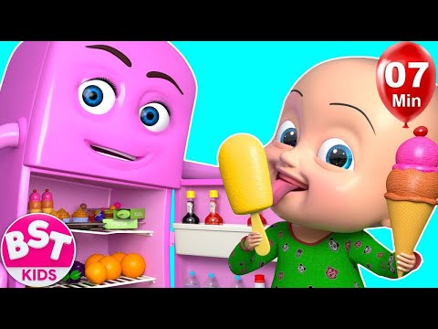 Cute Friend Refrigerator - BillionSurpriseToys Nursery Rhymes, Kids Songs