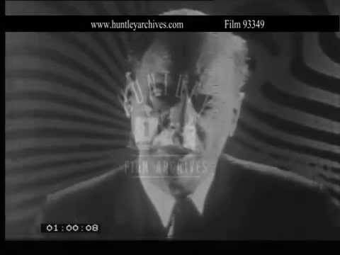Marshall McLuhan on the Global Village. Archive film 93349