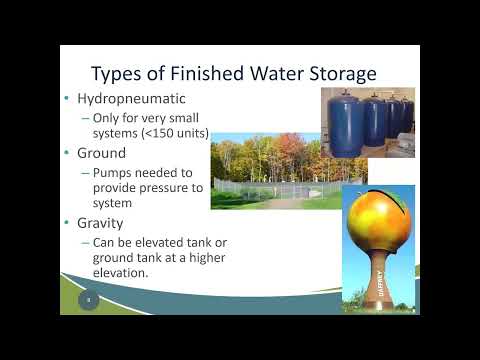 CWT Course: Water Storage
