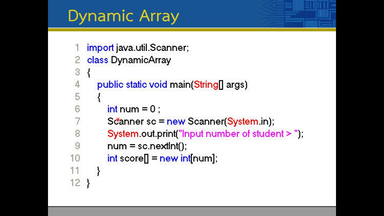 Lec05 Array1D 07 Dynamic Array