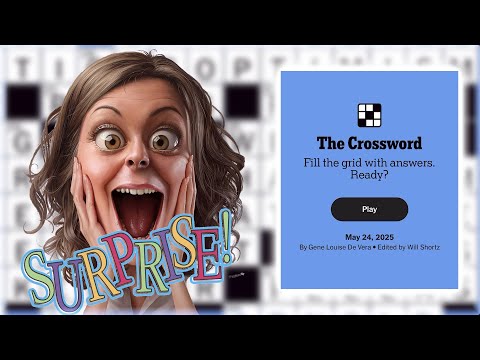 NYT X-Word 5/24/25 #nytcrosswordanswers #crosswordpuzzles
