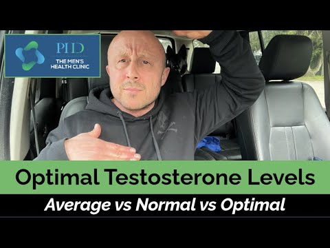 Optimal Testosterone Levels - Average vs Normal vs Optimal