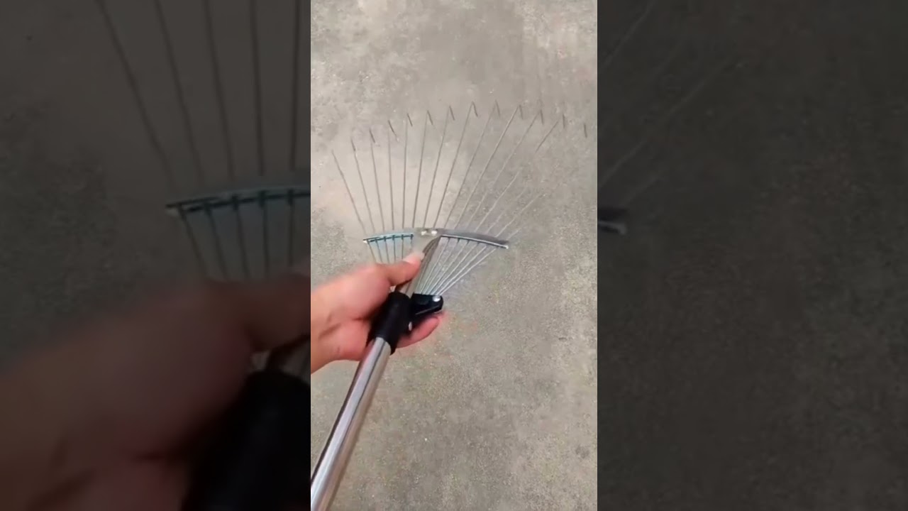 63in Adjustable Rake | Expandable Leaf Rake