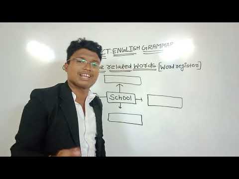 Write the related words (Word Register) English Grammar। Language Study। By Arjun Verma Sir।