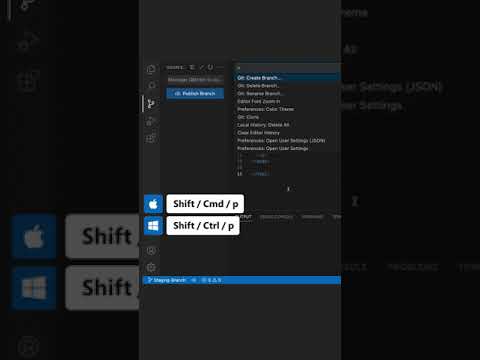 Rename Git Branches in VS Code like this!