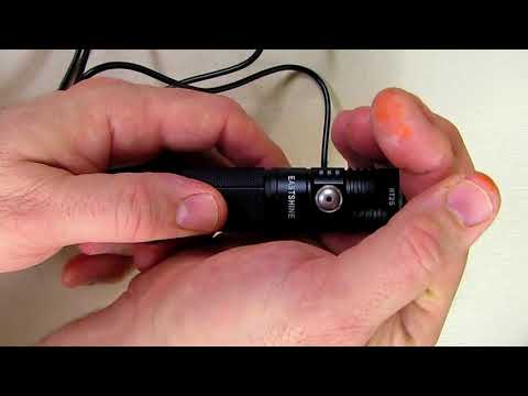 EXCELLENT Professional Tactical Flashlight USB Rechargeable REVIEW