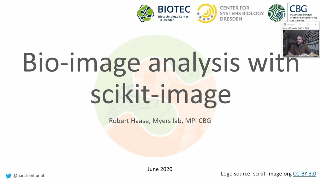 10c Bio-Image Analysis using scikit-image in Python