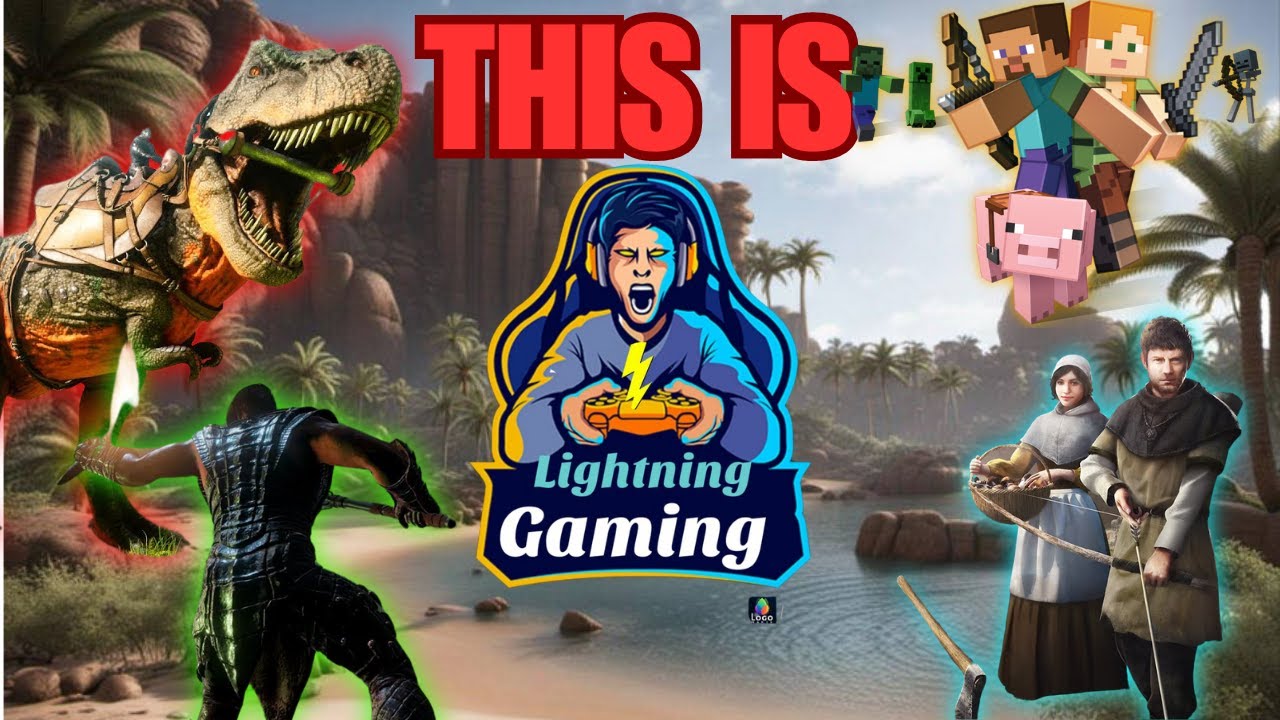 This is Lightning gaming!! covering conan exiles, minecraft, dayz, Ark ascended and more!!