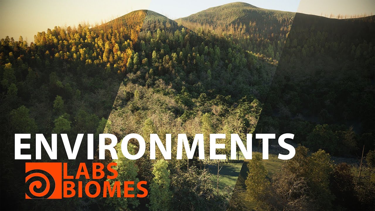 Epic Environments Made Easy | Using Biomes in Houdini