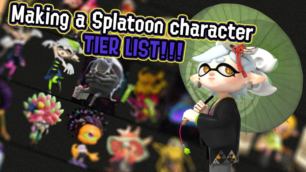 Ranking EVERY Splatoon 1 & 2 Character!