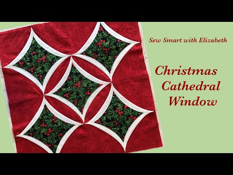 How to make a Christmas Cathedral Window