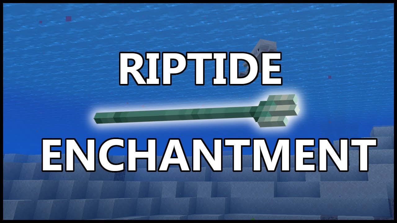Minecraft Riptide Enchantment #shorts