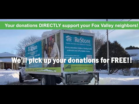 Donate to the Appleton Habitat ReStore!