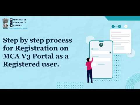 Step By Step Process for Registration on the MCA V3 Portal as a registered user | MCA | MCA21