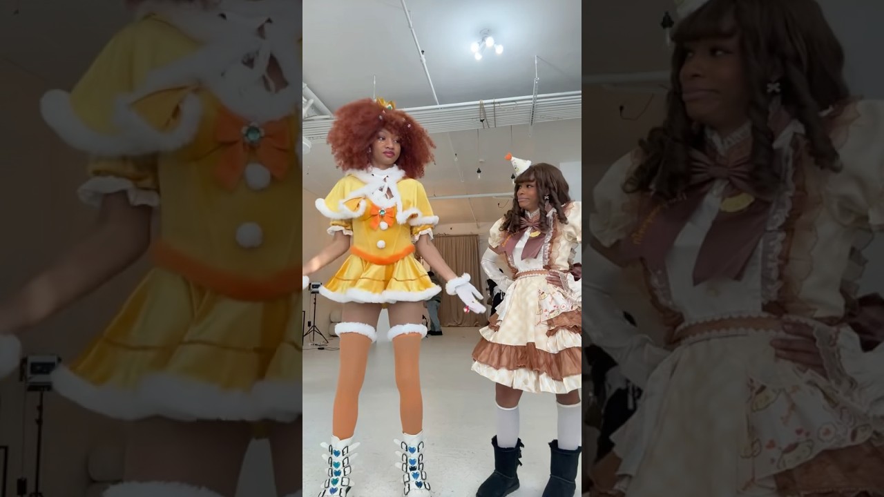 🌼Cosplay Shenanigans 😂 #cosplay #friends #princessdaisy #pompompurin  #nintendo #sanrio