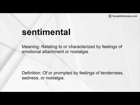 sentimental Meaning