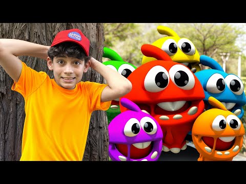 Jason and Alex Pacman Game in Real Life Animation Adventure