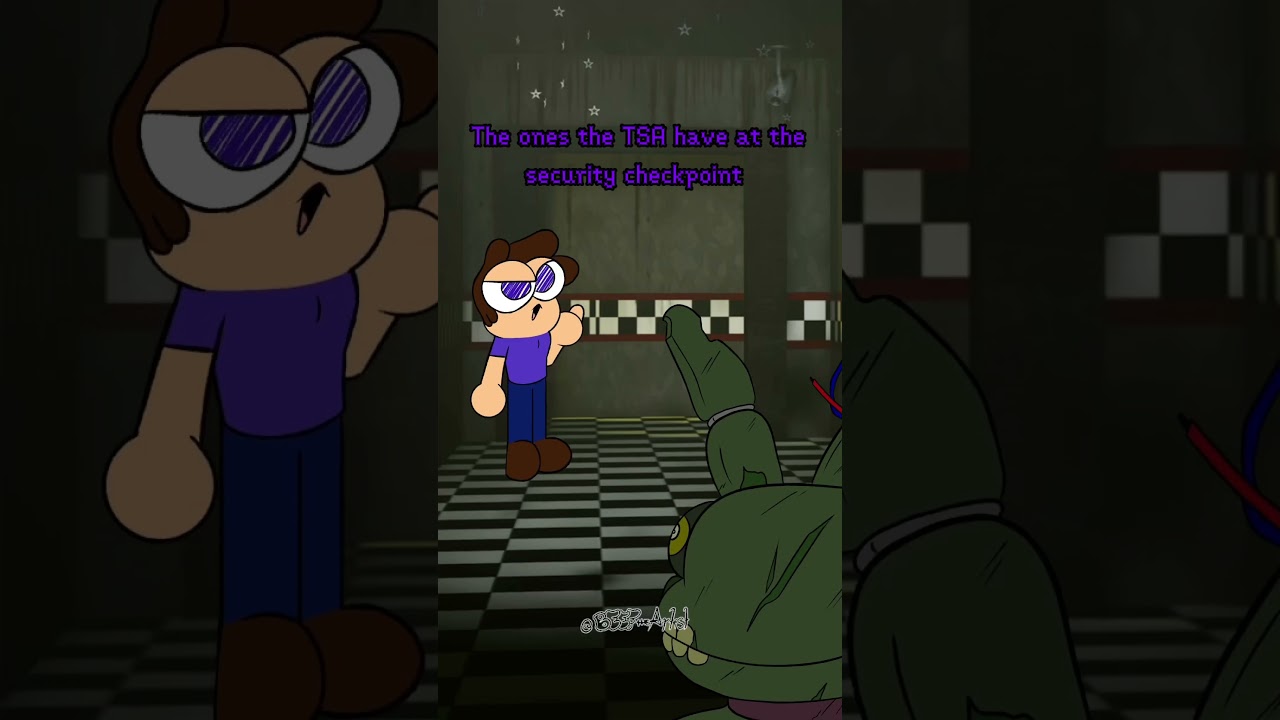 Springtrap doesn’t know… #animation #animator #comdey #offensive #funny #dark #FNAF #Springtrap