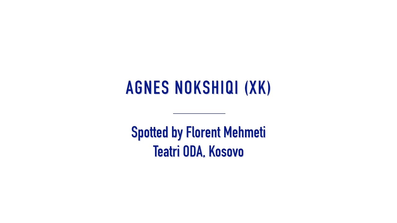 Agnes Nokshiqi   Travellings 2016   I dance You 1