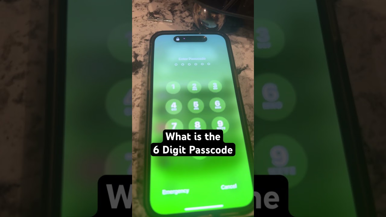 What is the 6 Digit Passcode
