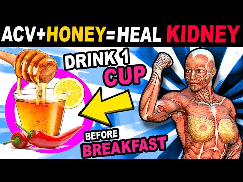 This (Real) HONEY + ACV Tonic Will Heal Your KIDNEYS