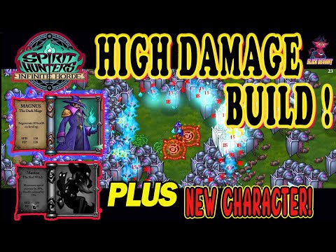 SPIRIT HUNTER (Infinite Horde) HIGH DAMAGE BUILD + New Character!!