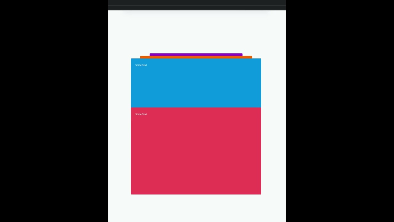 Stacking Card animation