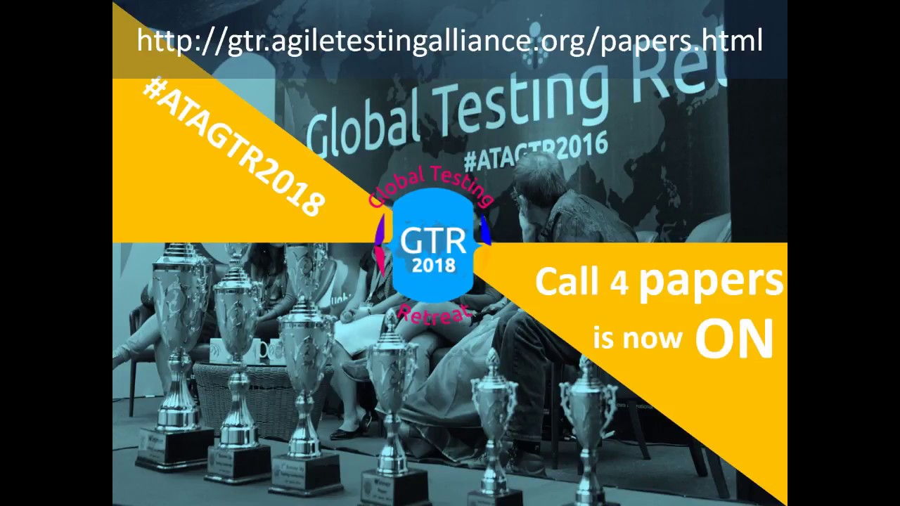 #ATAGTR2018 Call for Papers.