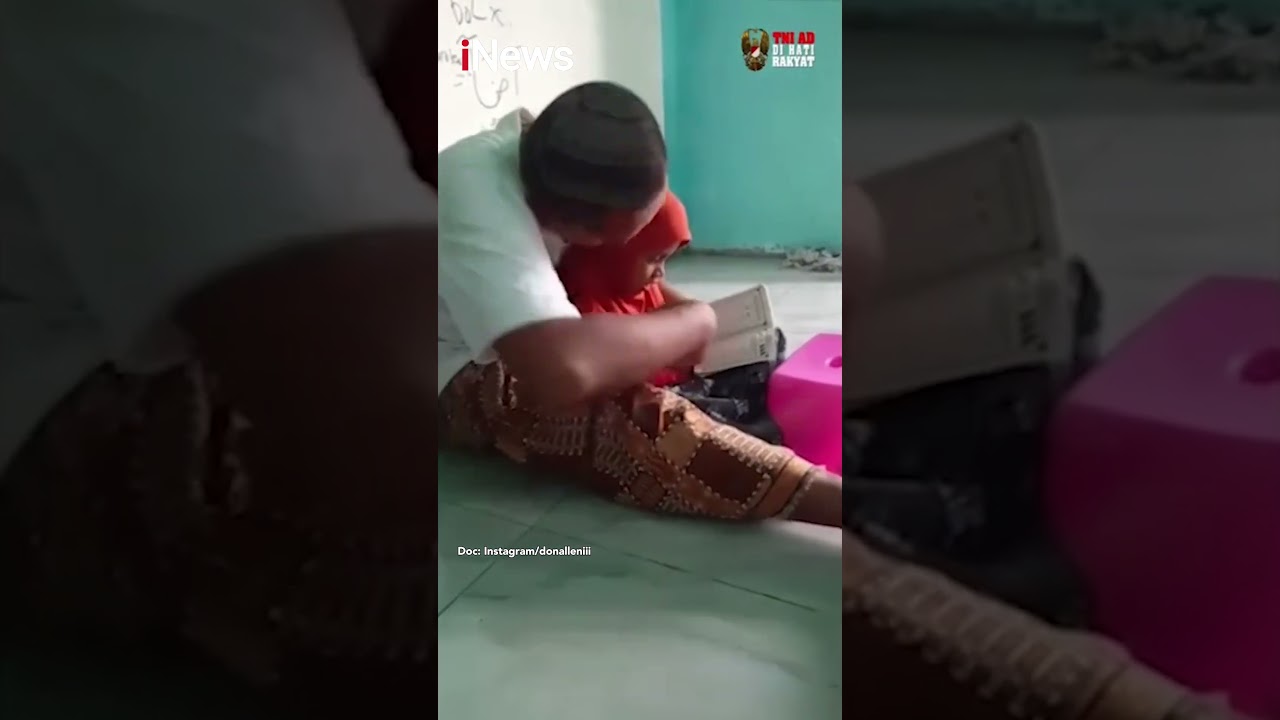 Mengharukan! Sering Mengajar Ngaji, Perpindahan Tugas Babinsa di Namlea di Tangisi #Shorts