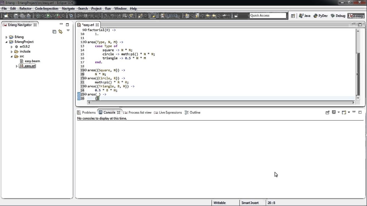 07 Erlang - Case Statement Pattern Matching