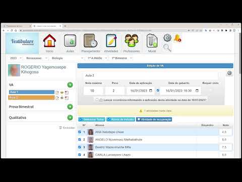 Sistema VA - Digita Notas