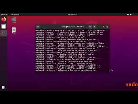 Updating and upgrading Ubuntu