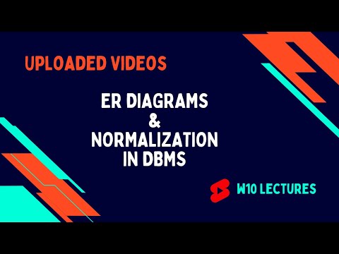 ER Diagrams & Normalization in DBMS