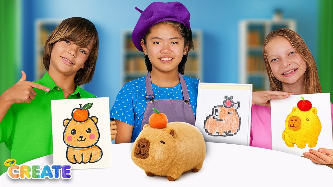 Creative Drawing Tricks for Kids | DIY Fun Art Hacks and Colorful Ideas || Crayola Create