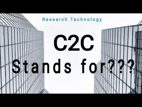 What is C2C Stands for???