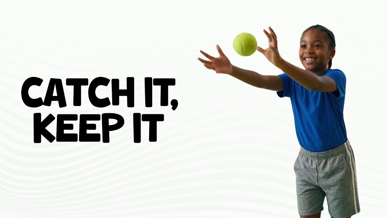 Throwing and Catching Games for Elementary PE | Catch It Keep It