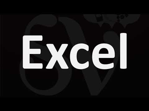How to Pronounce Excel?