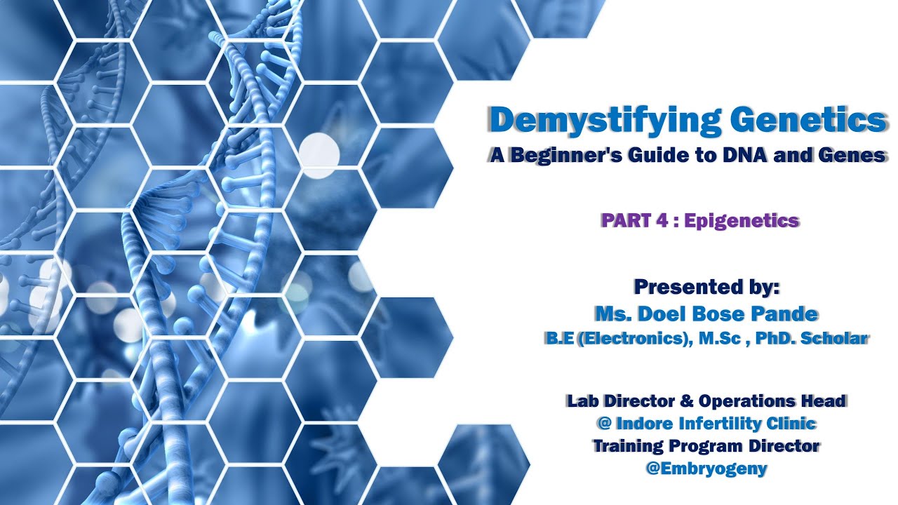 Demystifying Genetics - Part 4 - Epigenetics: Epigenetic Regulation Epimutation & Genomic Imprinting