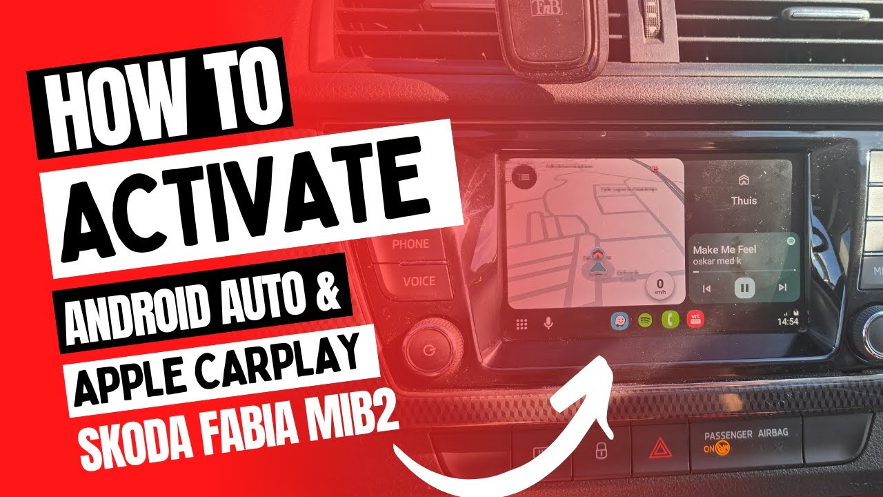 MIB2 Technisat Skoda Fabia: Enable Android Auto & Apple CarPlay Step by Step