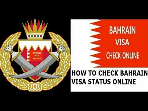 BAHRAIN VISA CHECK ONLINE STATUS WITH PASSPORT NUMBER AND DATE OF BIRTH