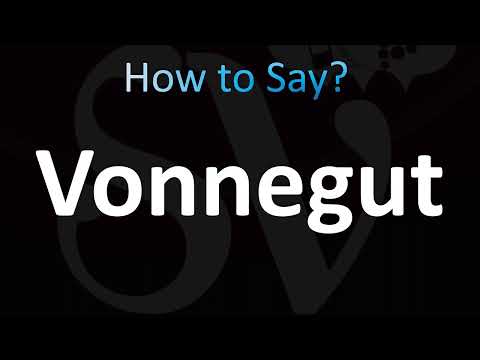 How to Pronounce Vonnegut (CORRECTLY!)