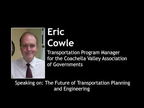 Transportation Talks - Eric Cowle - Future of Transportation Planning and Engineering