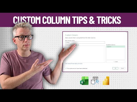 Power Query: 5 Custom Column Hacks