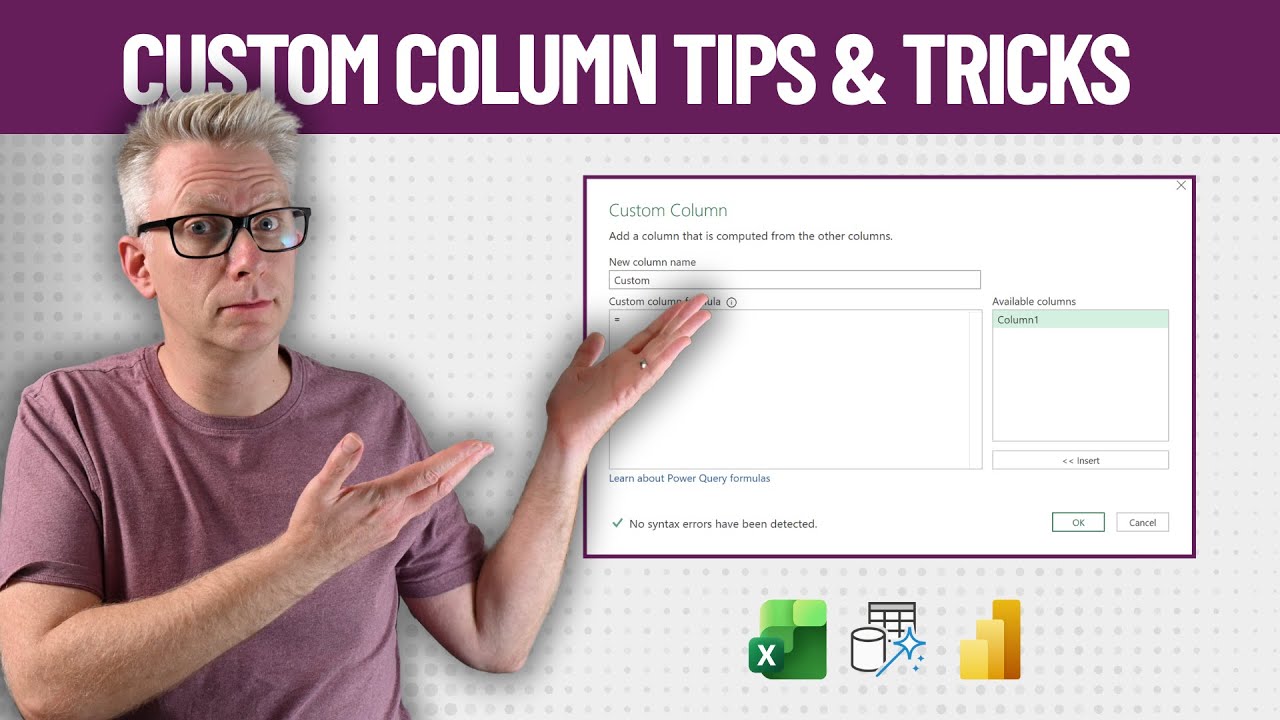 These 5 Custom Column Tricks Make Power Query Easier