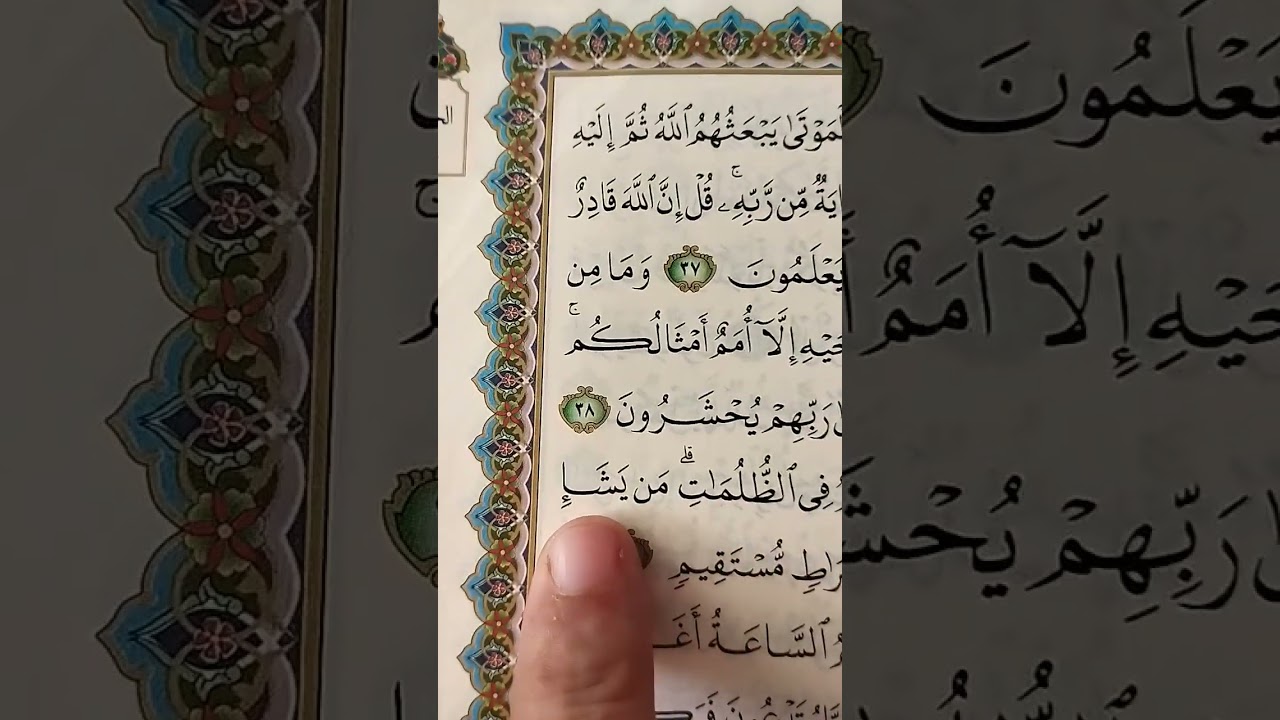 Surah Al Anaam chapter 7 Ayat 39 Urdu trsalation