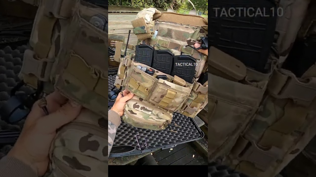 Plate carrier setup for AK12 M1 🔥 airsoft loadout