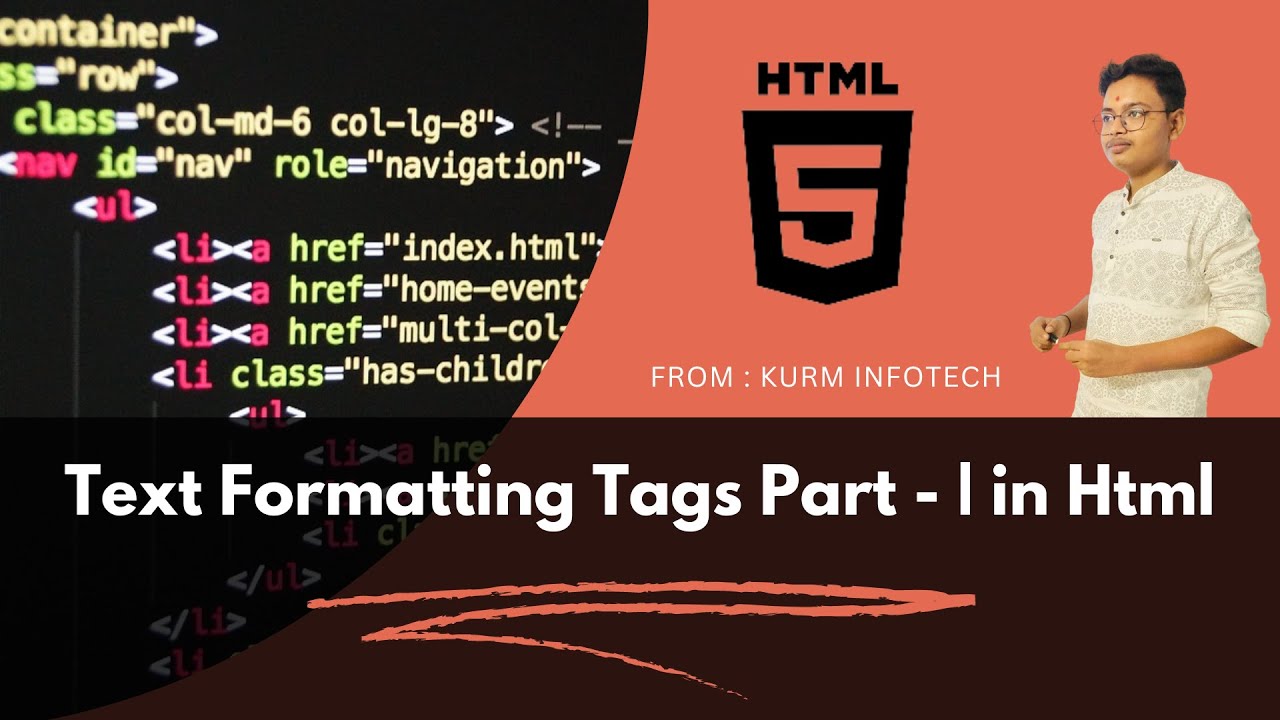 HTML - Text Formatting - I || Text Formatting  For Beginner || #viralvideo #html5 #tutorial