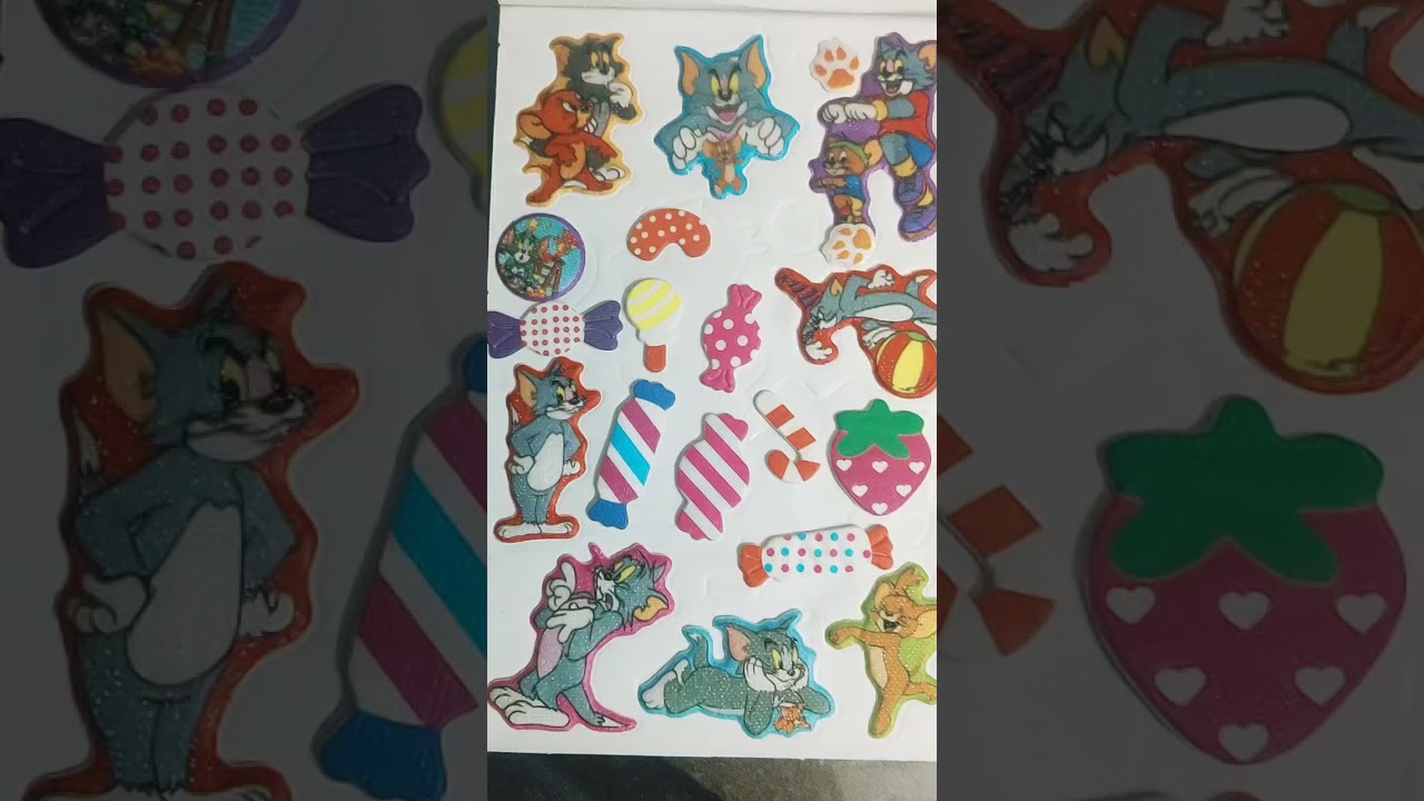 #sticker #tom #jerry #collection #cartoon #book
